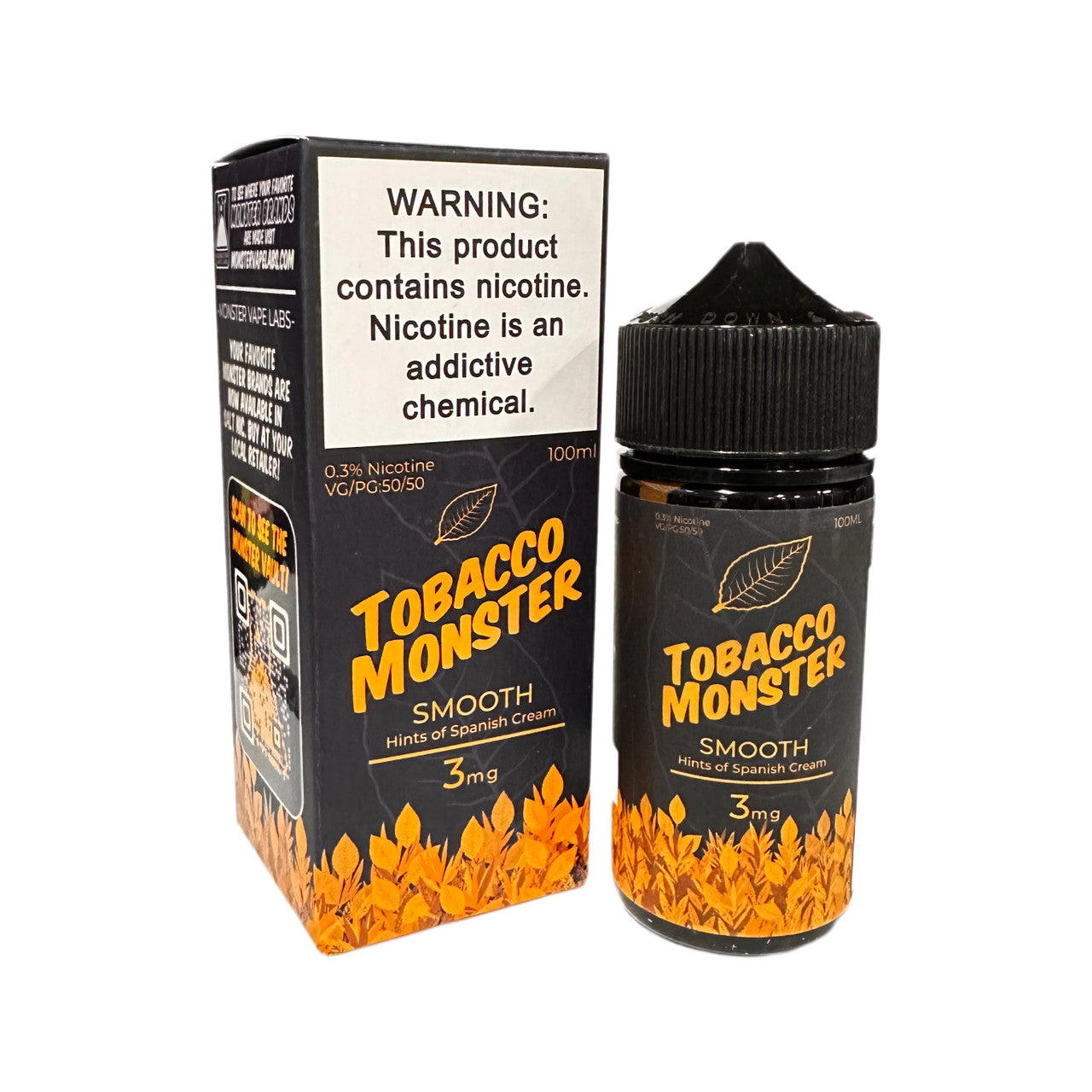 Tobacco Monster Smooth Vape e-Liquid 100mL - Beyond Vape